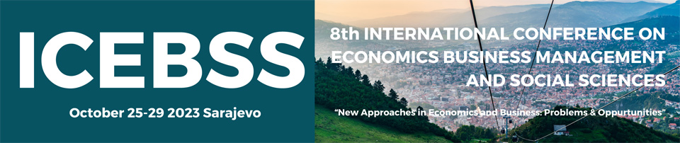 8th International Conference on Economics Business and Social Sciences ...